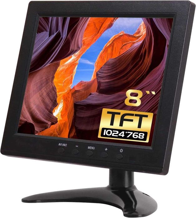 Monitor CCTV HDMI TFT LCD de 8 Polegadas Santa Maria da Feira • OLX ...