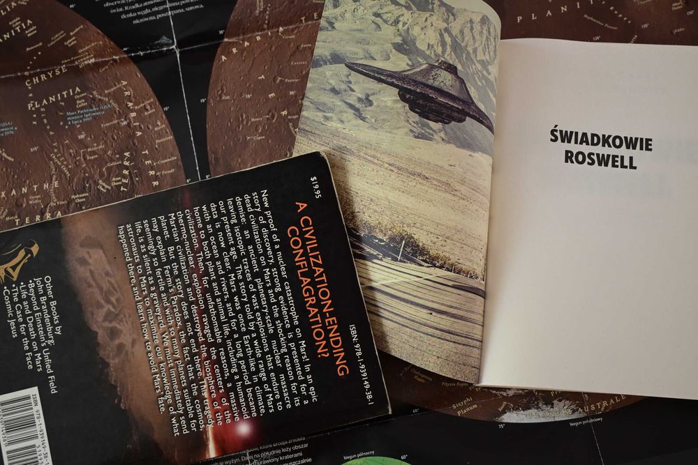 Roswell – Thomas Carey + Death on Mars – John Brandenburg | 2 książki ...