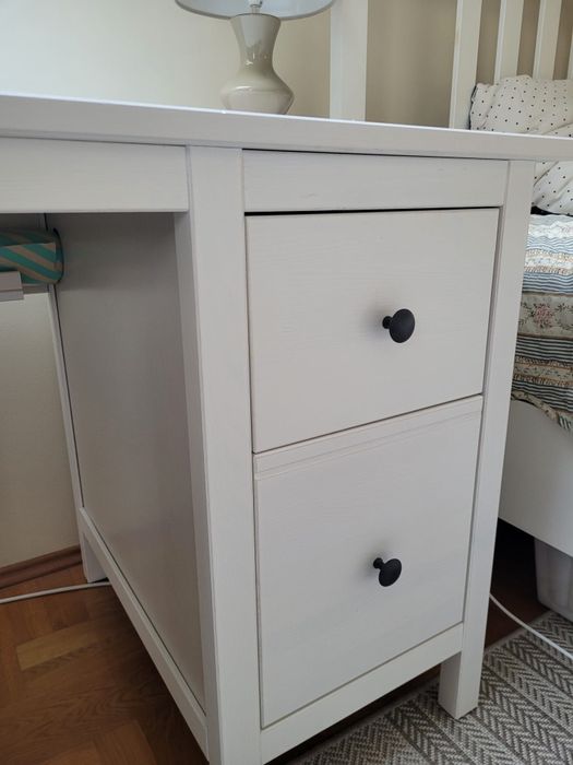 Biurko Ikea Hemnes białe Rzeszów • OLX.pl