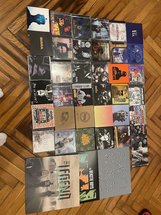Kolekcja plyt CD Hip Hop rap, cala/na sztuki / Gural, KPSN, WWO, Peja ...