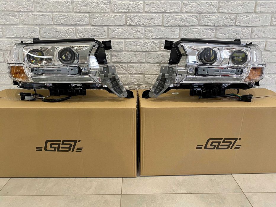 Фары Toyota Land Cruiser 200 Full Led тойота крузер фари фара фул лэд ...