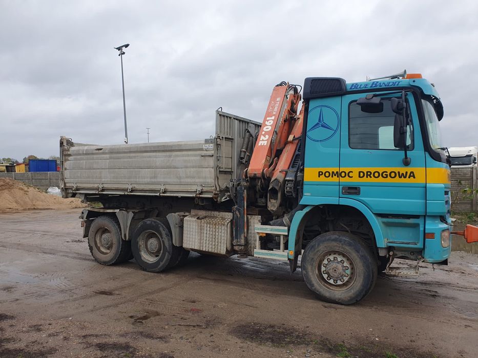 Mercedes Actros 6x6 HDS wywrotka ciągnik siodłowy Łęgowo • OLX.pl