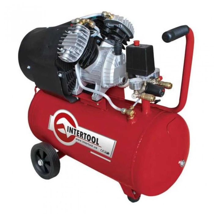 НОВИЙ Компресор двоциліндровий INTERTOOL PT-0004: 5 750 грн. - Електроінструмент Київ на Olx
