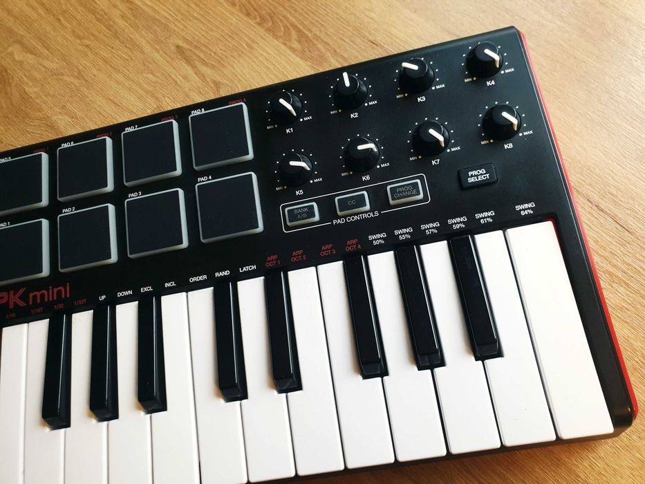 Akai MPK Mini MK2 klawiatura sterująca MKII - arpeggiator ! Mysłowice ...