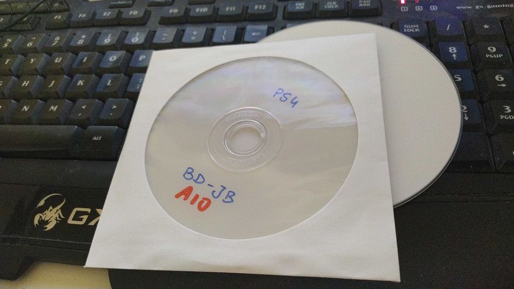 Płyta do PlayStation 4 Jailbreak GoldHen AIO BD-JB 1250 FW 9.00-12.52 ...