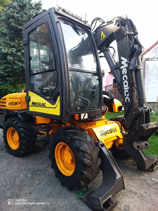 Mecalac msx 10 koparka Pisarzowice • OLX.pl