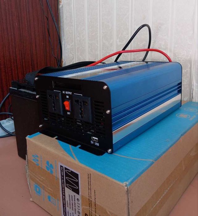 ЧИСТЫЙ СИНУС 12-24/220v 6000/3000W с дисплеем Инвертор Преобразователь: 11 000 грн ...