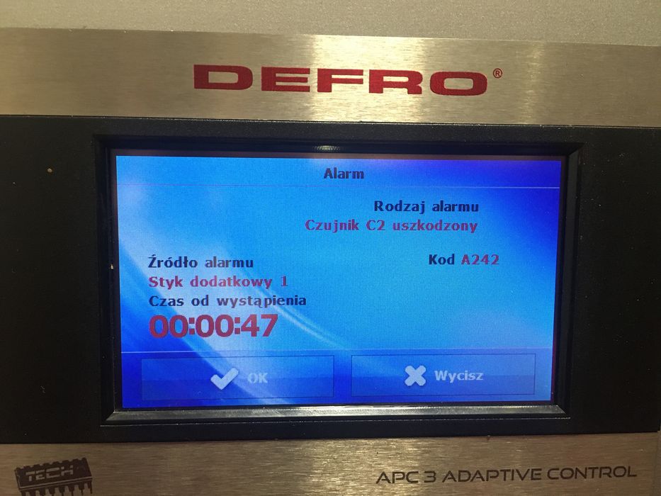 Defro Ogniwo Tech sterownik naprawa sterownika K2 s3P K1 serwis RADOM ...