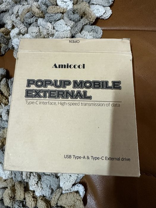 AMICOOL BT686 Зовнішній DVD-привід ODD HDD, портативний USB 3.0 Type-C: 640 грн. - Комплектуючі ...