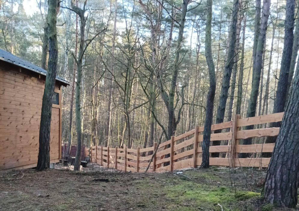Ogrodzenie ranczo plot wiejski drewniany Zielona Góra • OLX.pl