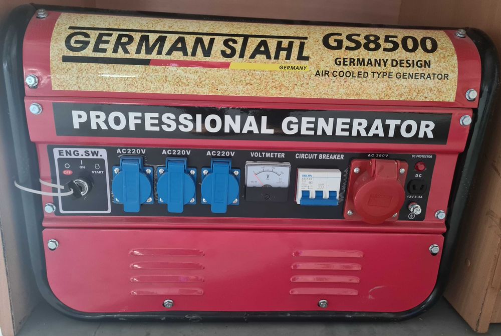 Генератор бензиновий German Stahl GS8500 8500 Watt: 10 000 грн. - Генератори Івано-Франківськ на Olx