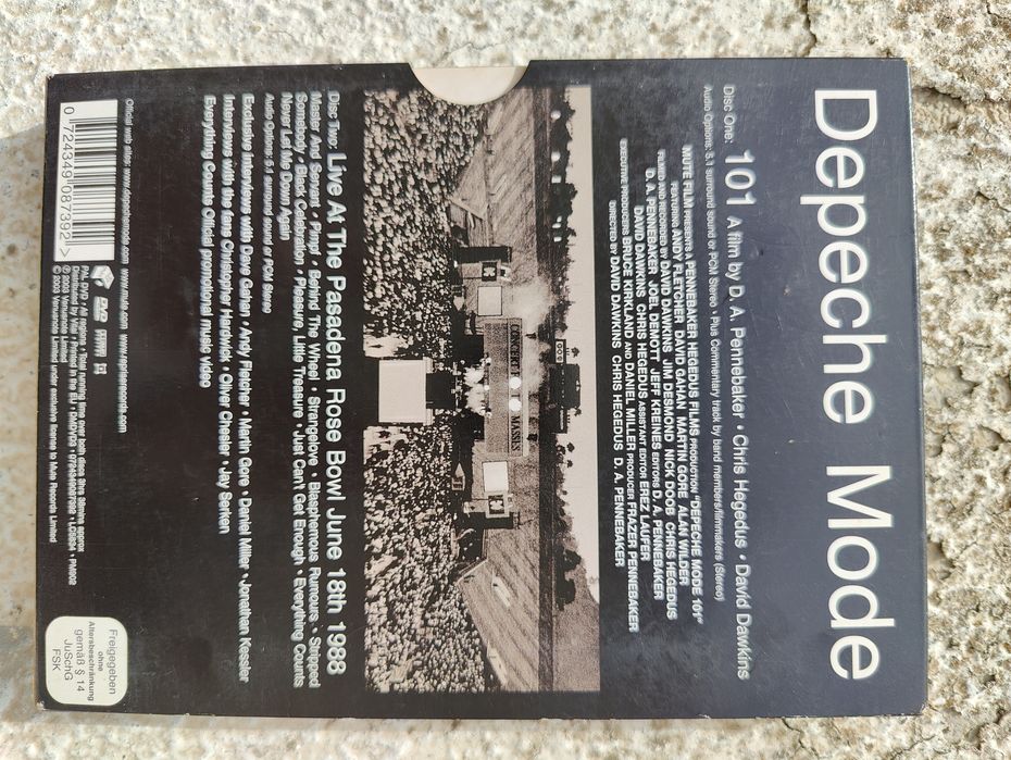 DVD Depeche Mode - 101 Amora • OLX Portugal
