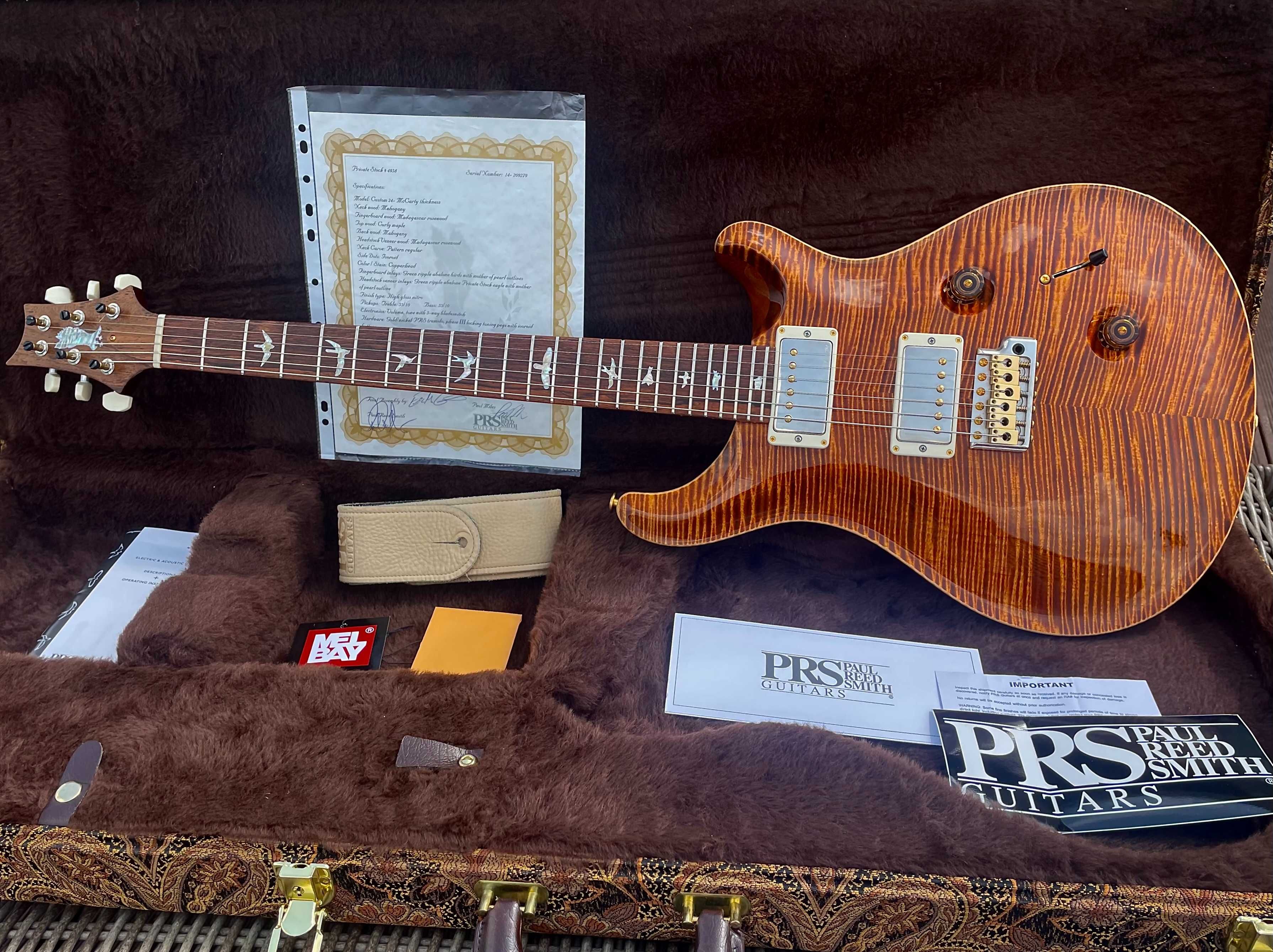 PRS Private Stock Custom 24_papiery_3,68 kg_KOSMOS_54 tys. zł_ Gibson ... PRS Private Stock Custom 24_papiery_3,68 kg_KOSMOS_54 tys. zł_ Gibson ...