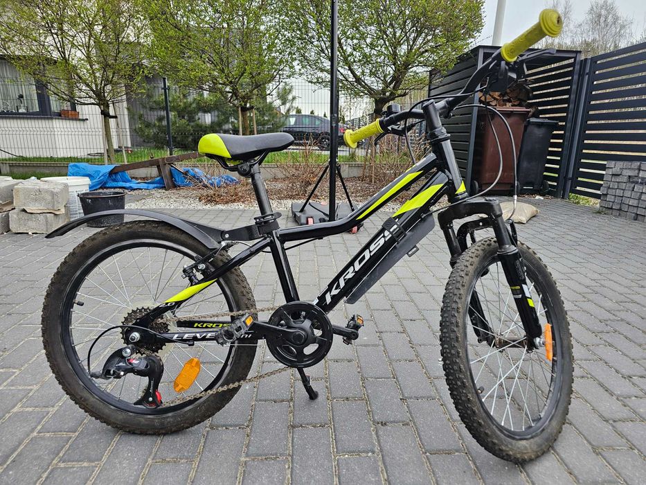 Rower dziecięcy KROSS Level Mini 2.0 20 cali aluminiowy lekki Pyskowice ...