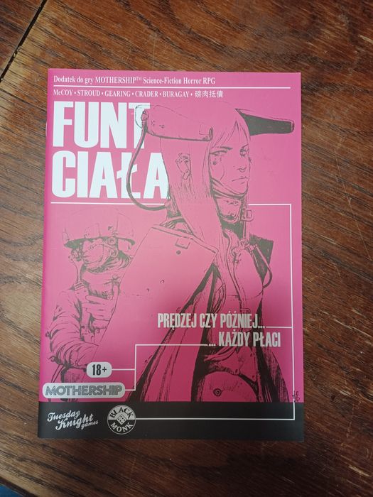 Funt ciała - dodatek do gry MOTHERSHIP science fiction horror RPG PL ...