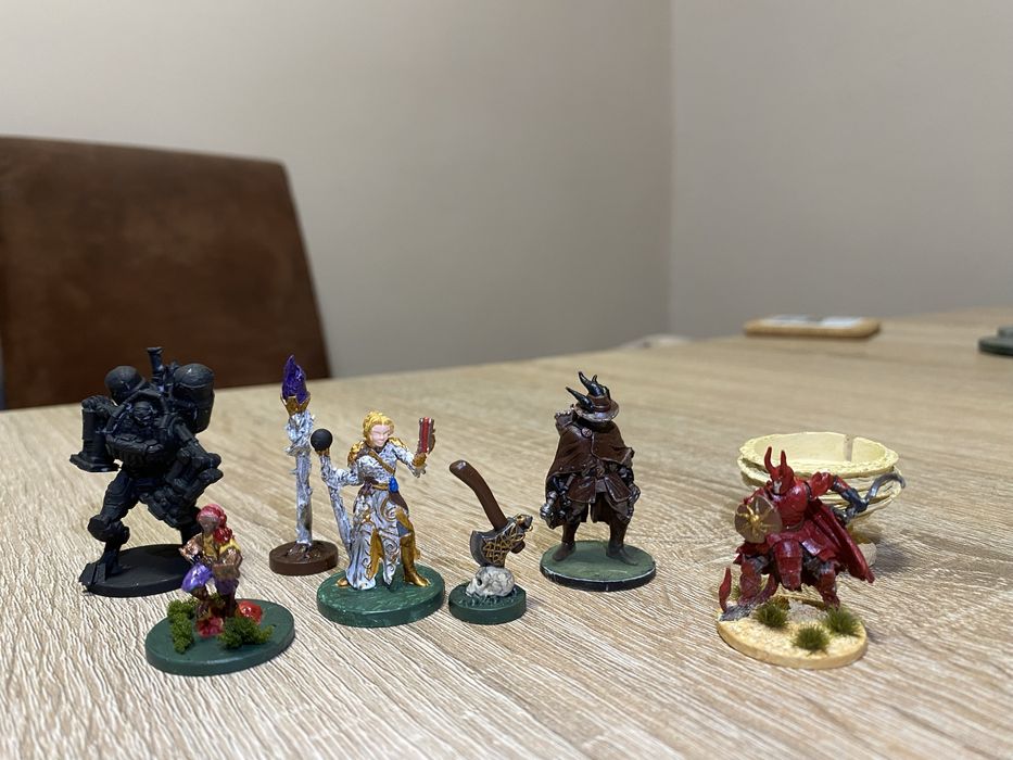 Gra gloomhaven szczęki lwa pomalowane figurki Gdańsk Przymorze Wielkie ...