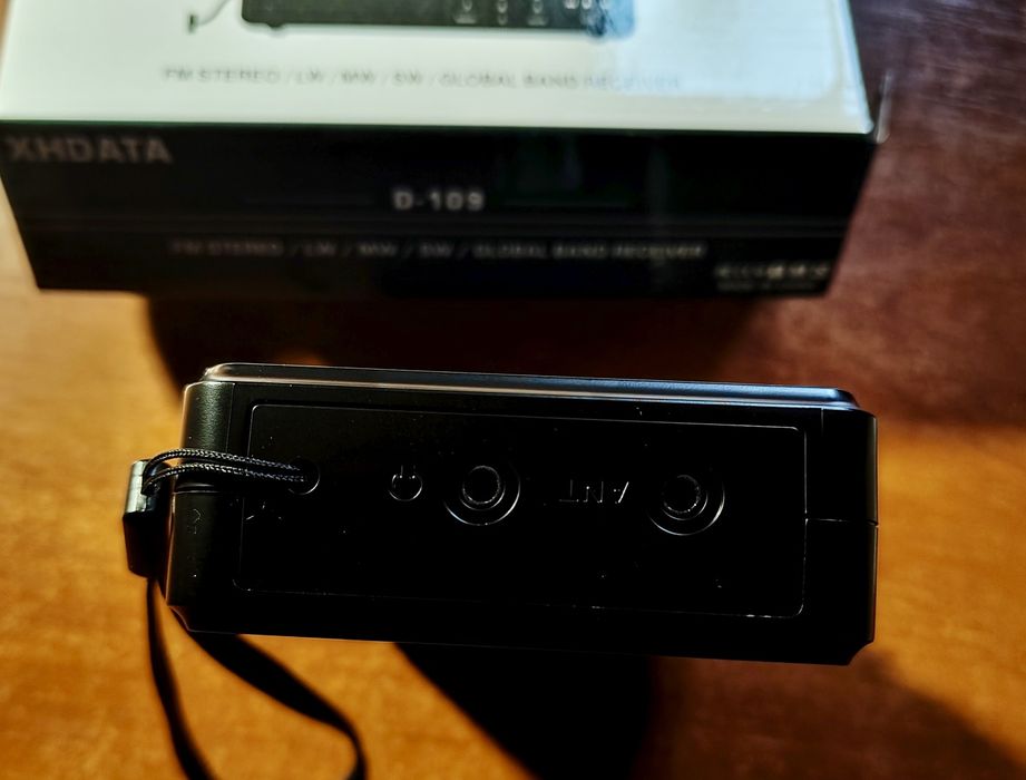 Радіоприймач XHDATA D-109 FM/AM/SW/LW ,Bluetooth, бат. 18650, Type-C: 1 ...