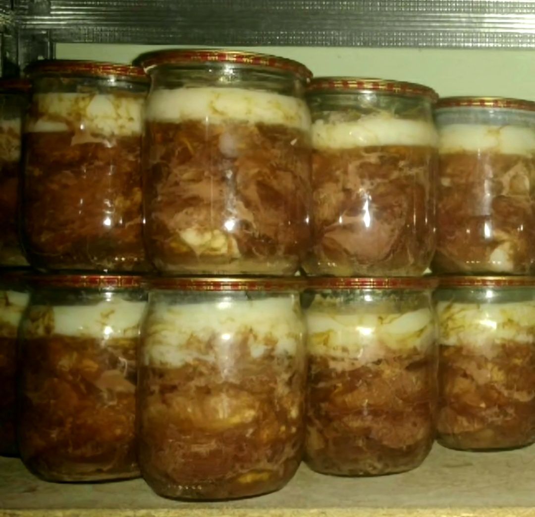 Домашня свинна тушонка виготовлена в автоклаві: 68 грн. - Продукты ...