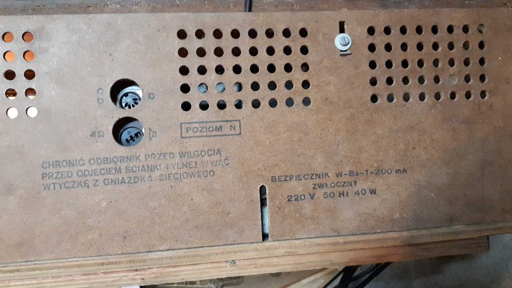 Radio lampowe Klawesyn uszkodzone Piaseczno • OLX.pl