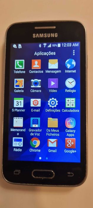 Samsung GALAXY Trend 2 Lite SM-G318H em Preto com Bateria - Rede NOS ...