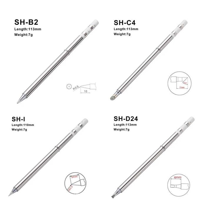 Жало для паяльника SH72 BC2 K I ILS: 125 грн. - Електроінструмент Херсон на Olx