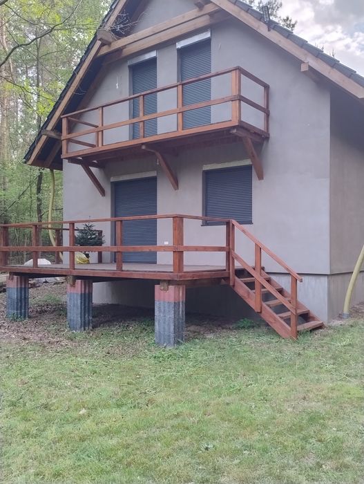 Dom nad jeziorem Lubsin • OLX.pl