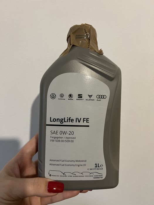 ORYGINALNY OLEJ VW Longlife IV 0W-20 508.00/509.00 Koszalin • OLX.pl