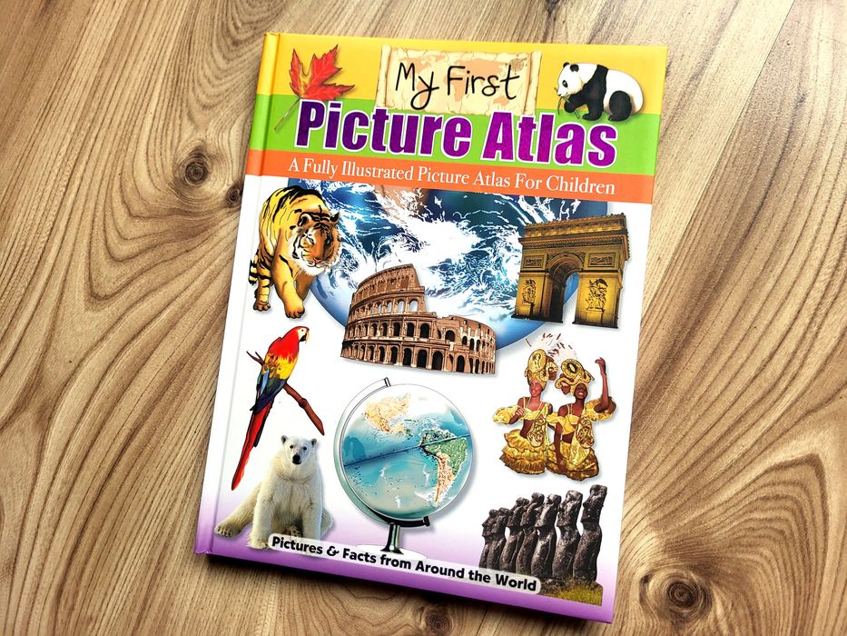 My First Picture Atlas ilustrowany atlas świata po angielsku Łódź ...