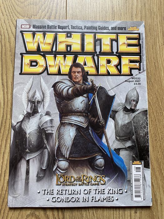 Magazyn White Dwarf z sierpnia 2007 roku Kraków Podgórze Duchackie • OLX.pl