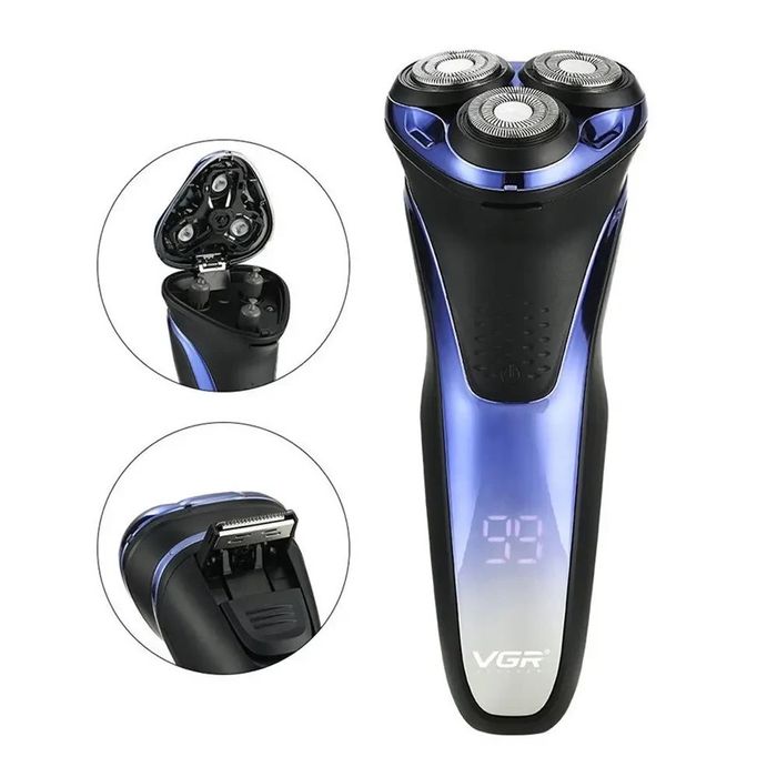 Електробритва VGR V-306. Електробритва для чоловіків з вологозахистом: 730 грн. - Бритви ...