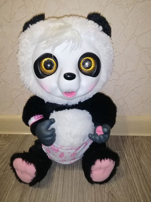 Интерактивна игрушка Панда Jakks Pacific Animal Babies. Оригинал.: 450 ...