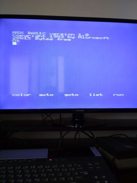 Computador PHILIPS MSX home computer system mod VG 8010 ANO 1983 ...