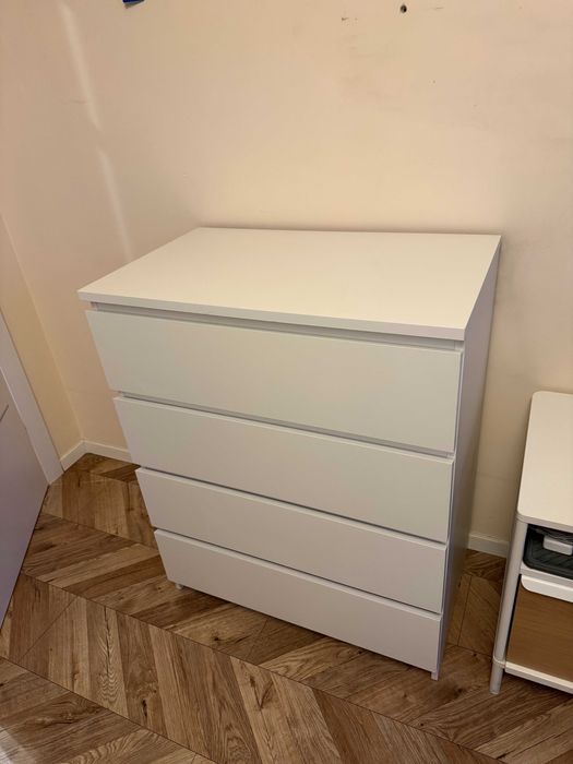 Komoda IKEA Malm 4 szuflady Wrocław Krzyki • OLX.pl