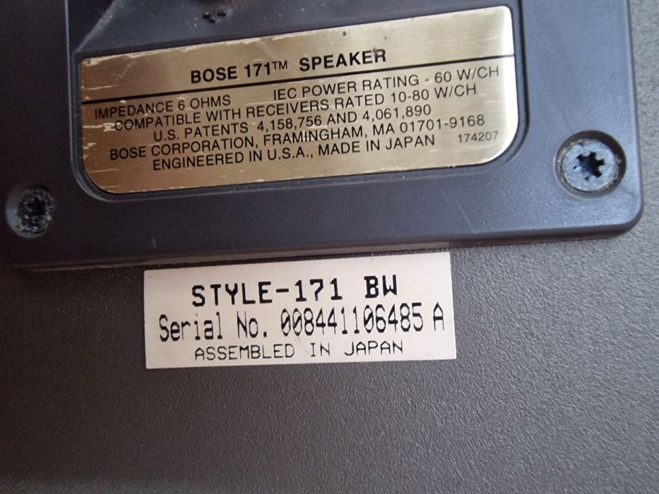 (RARO) Colunas BOSE modelo 171 Valongo • OLX.pt