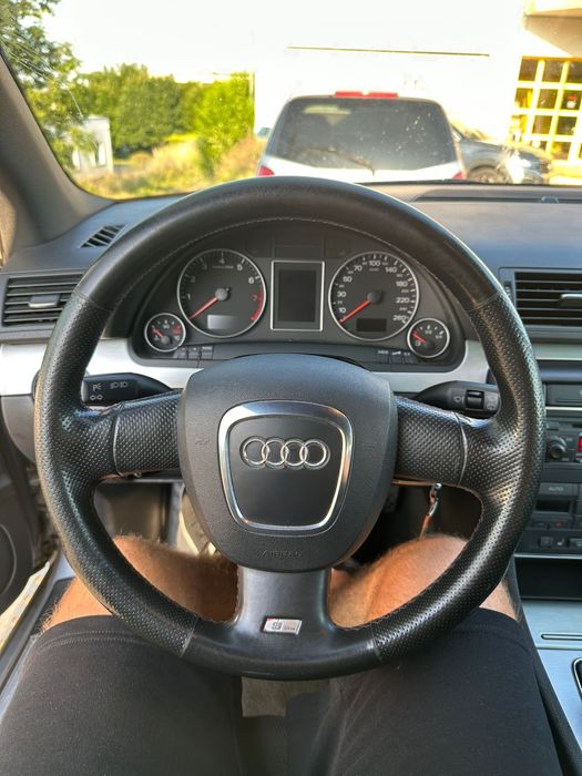 AUDI A4 B7 A6 C6 A3 8P kierownica SLINE s-line pikowana skóra czarna Garwolin • OLX.pl