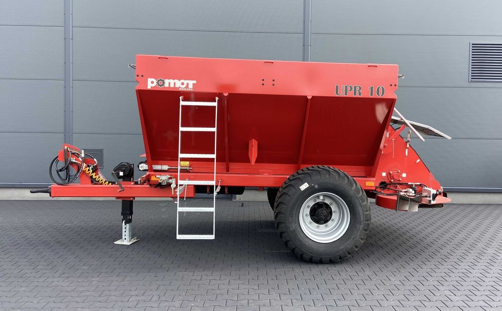 Uniwersalny rozsiewacz Pomot UPR 10 /wapno /nawóz / rok prod. 2024 ...