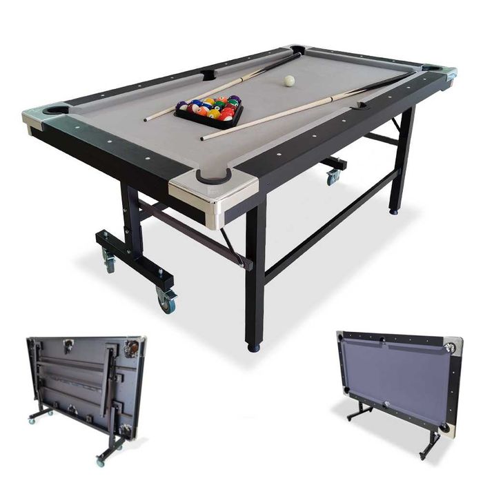 Bilard FOLDY PRO 7ft składany stół bilardowy + akcesoria Poznań Jeżyce ...