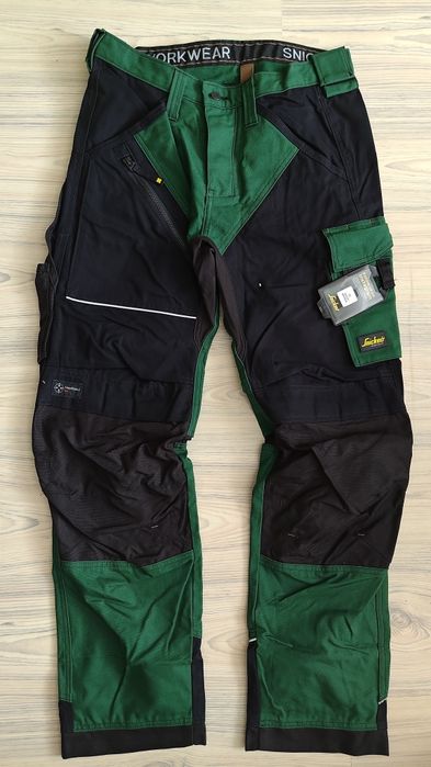 6314 Snickers RufdWork 148 Canvas+ spodnie robocze monter instal Łódź ...