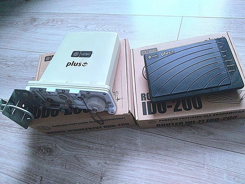 Modem router do internetu mobilnego w zestawie z antena Kłodawa • OLX.pl