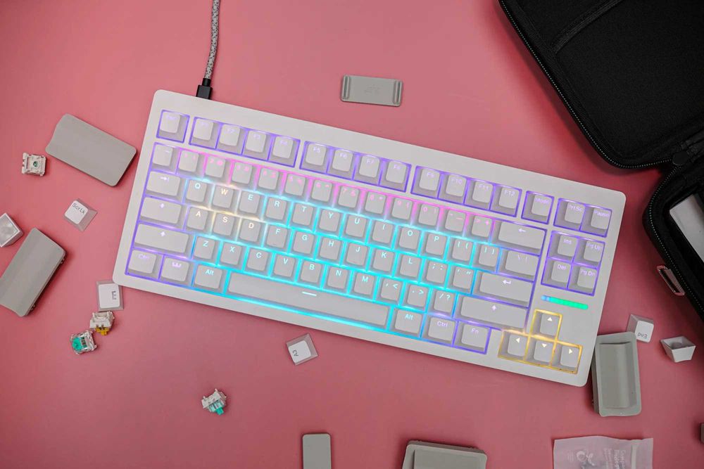 Wooting 80HE GEON Venom PCB магнітна кастомна TKL механічна клавіатура ...