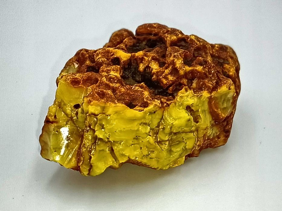 Bursztyn bałtycki naturalny bryła nieszlifowany waga 100 ,41 gram ...