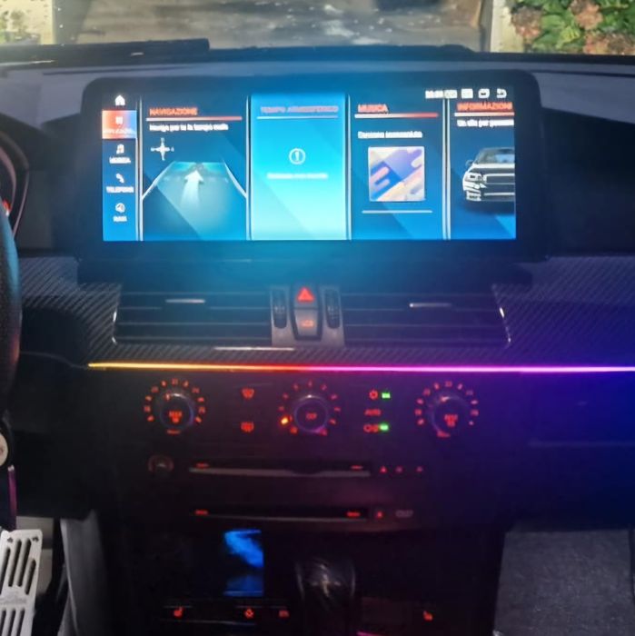 Radio android auto de 12.3 polegadas para BMW e60/61 android 12 8g 256 ...