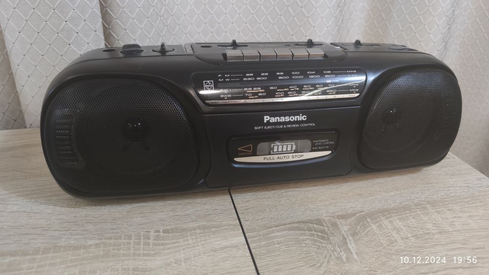 Магнитофон Panasonic RX-FS 430 (Made in Malaysia) есть AUX, АКБ: 3 629 ...