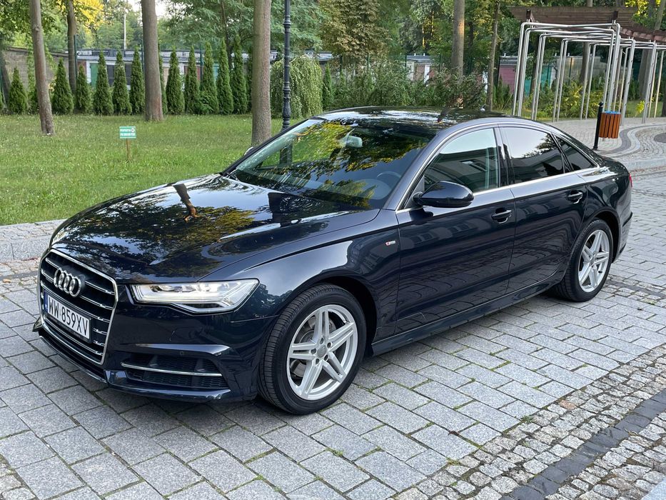 AUDI A6, S-LINE, 2017 Salon POLSKA,Bezwypadek,73tyś.km,TDI,4x4,Automat Warszawa Mokotów • OLX.pl