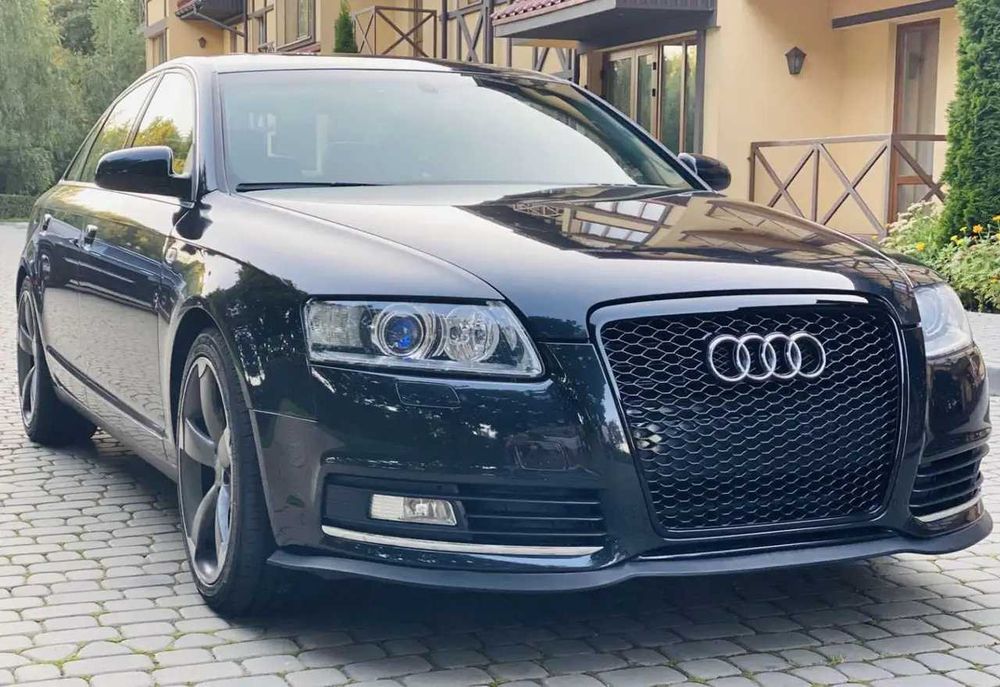 Решетка радиатора Audi A6 C6 C7 (05-18) стиль S6 RS6 Ауди А6 С6 С7: 160 $ - Решітка радіатора ...