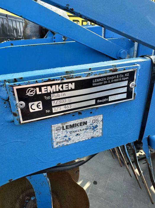 Brona talerzowa, talerzówka LEMKEN Rubin 9/300 Trofimówka • OLX.pl