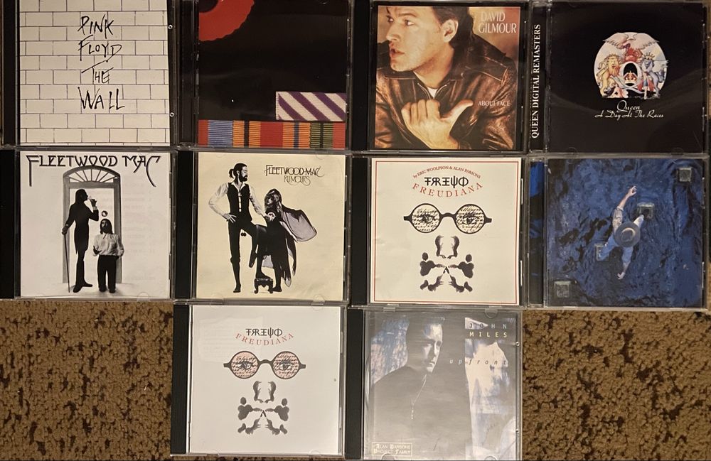 Pink Floyd/ David Gilmour/ Queen /Fleetwood Mac/Alan Parsons/Freudiana ...