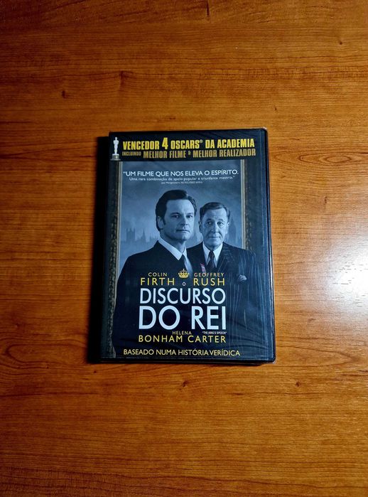 O DISCURSO DO REI (Colin Firth/Geoffrey Rush/Helena Carter) NOVO/SELAD ...