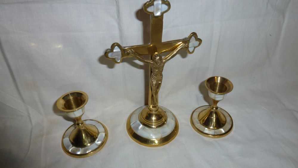 Krzyz z masa perlowa Nowogród Bobrzański • OLX.pl