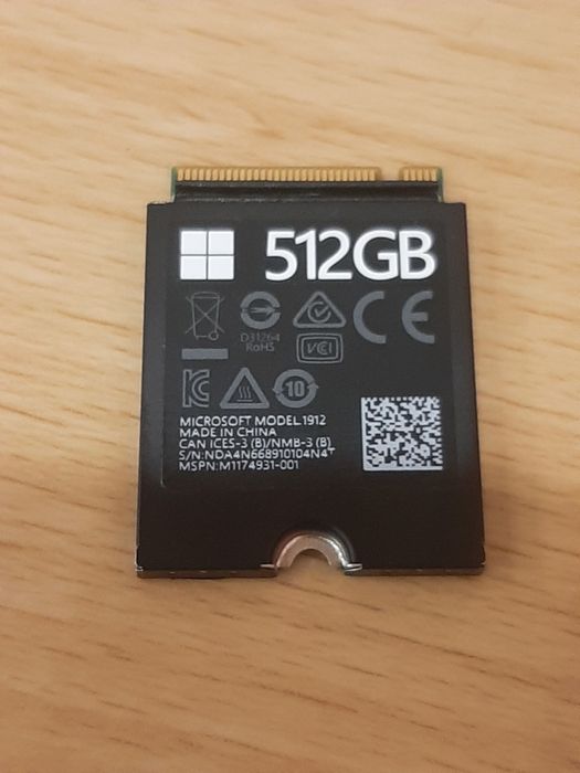 Disco SSD Surface Pro + Surface Laptop 512GB Aldoar, Foz Do Douro E ...